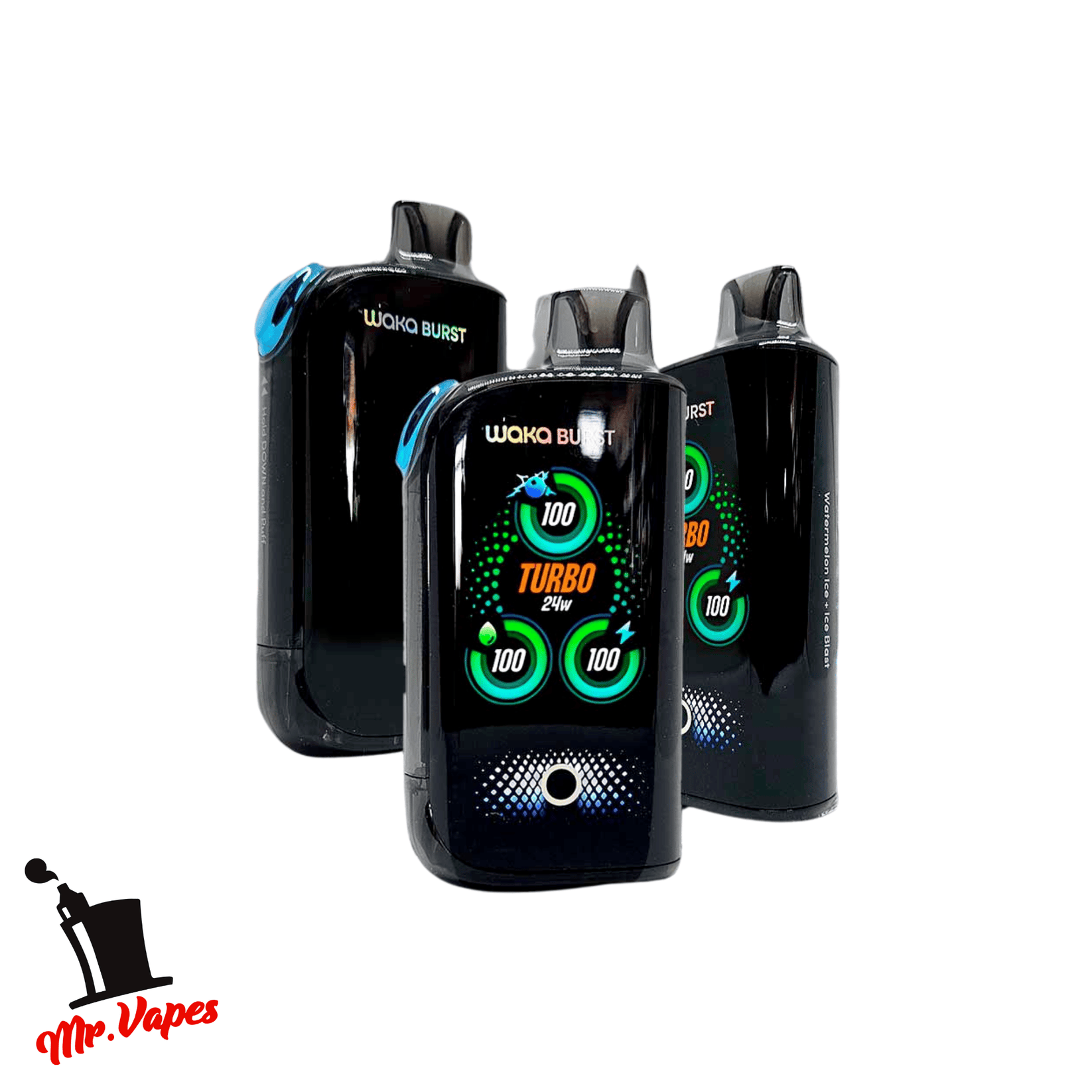 Waka Burst | Desechable 36,000 hits - Strawberry Refresher / Ice Blast - Mr Vapes