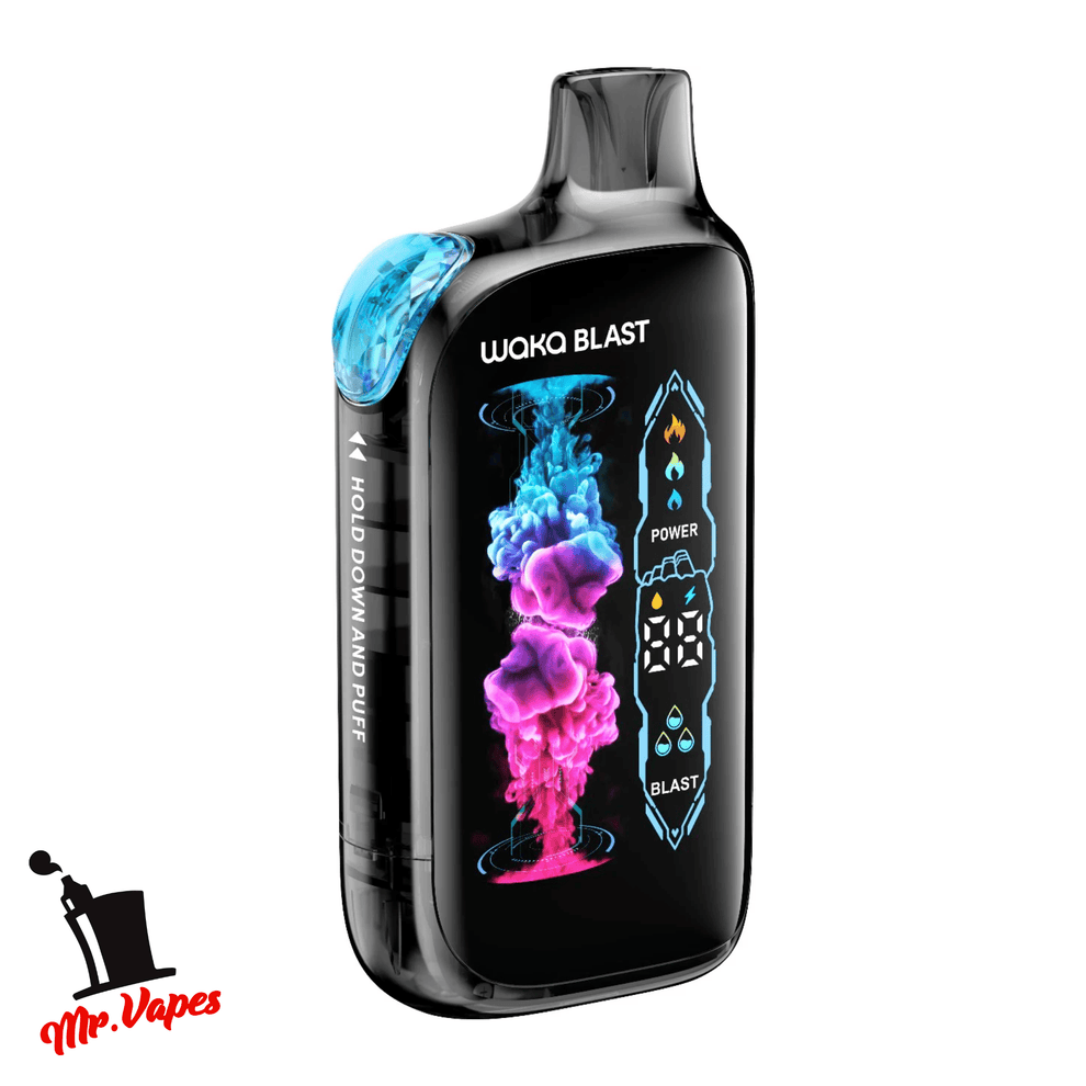 Waka Blast | Desechable 36,000 hits - Blue Razz / Ice Blast - Mr Vapes