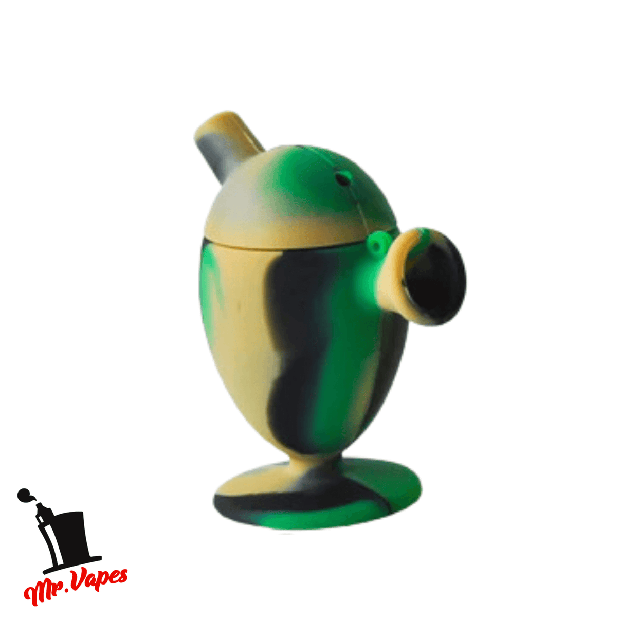 Blunt Bubbler de silicon - Verde - Mr Vapes